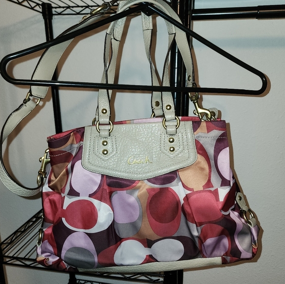Coach | Bags | Coach Multi Colored Purse | Poshmark